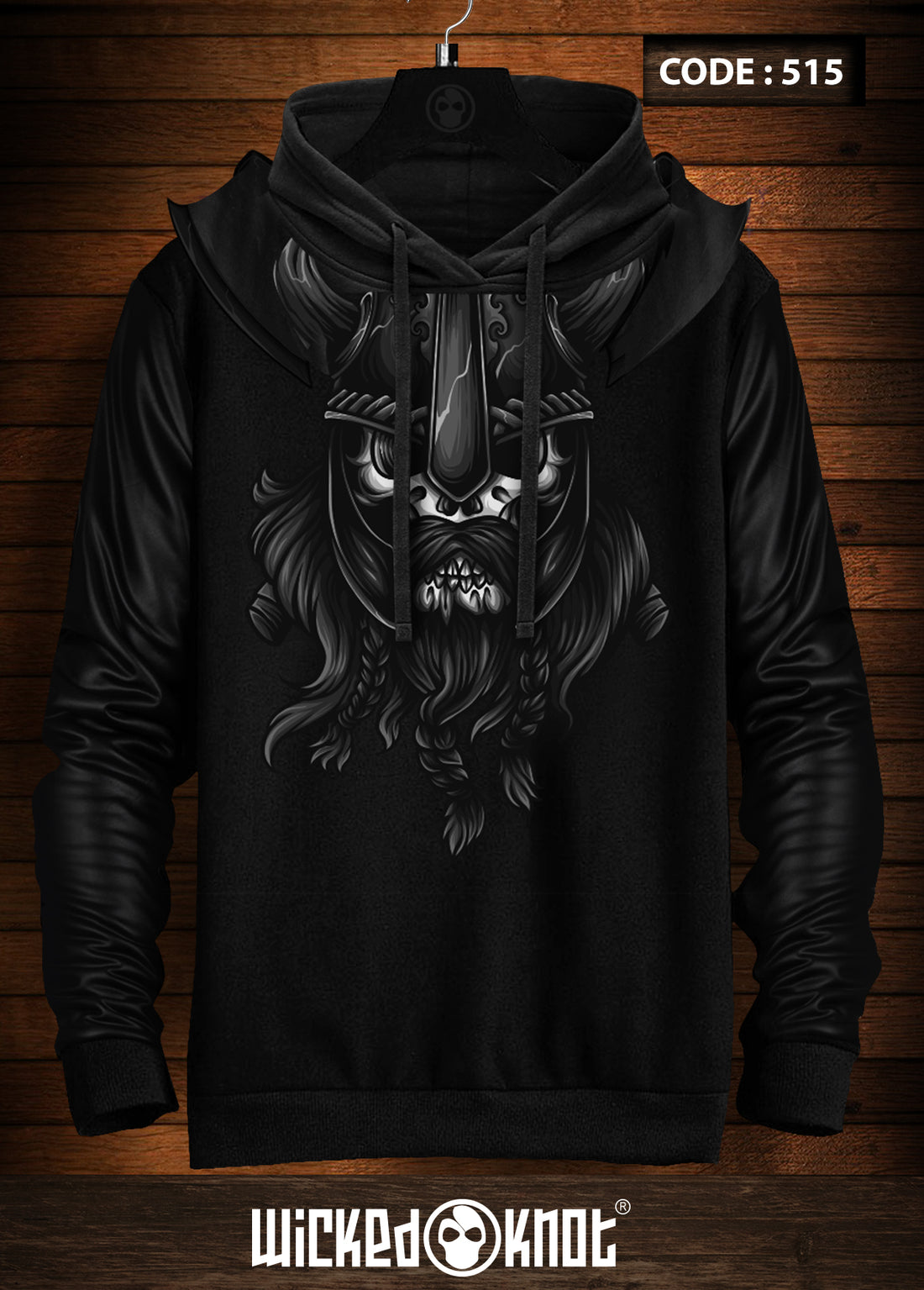 Viking - Avant Garde Hoodie -wks515 – WickedKnot