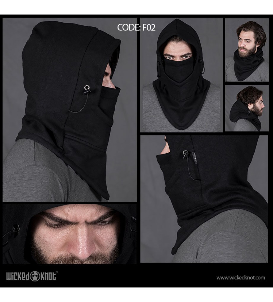 Black Tactical Mask FO2 – WickedKnot